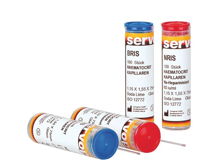 Haematokritt Kapillarp., heparinisiert | Zentrifugen | Labor | Jademed ...